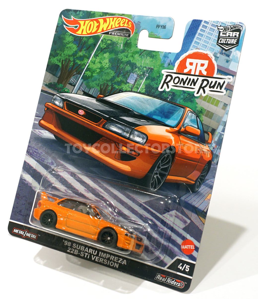 Hot Wheels Ronin Run 98 Subaru Impreza 22B STI Version Car Culture Die ...