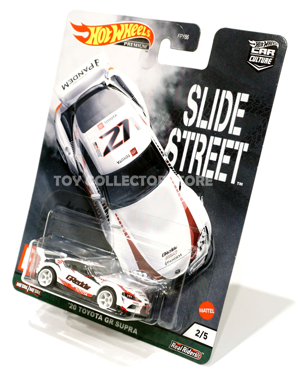 Hot Wheels Slide Street Greddy Toyota GR Supra Car Culture ...
